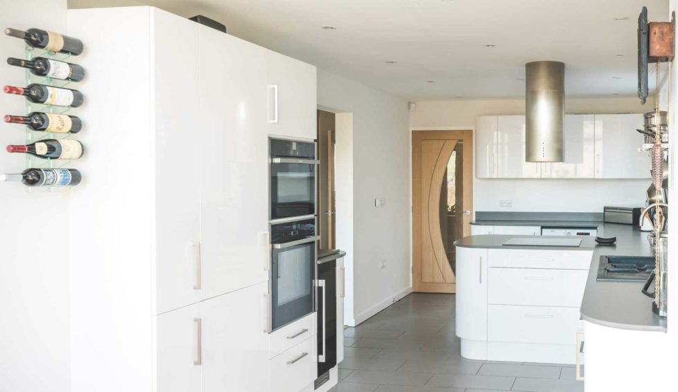 A Modern Kitchen in a Disley Country Home - Hill Kitchen Company